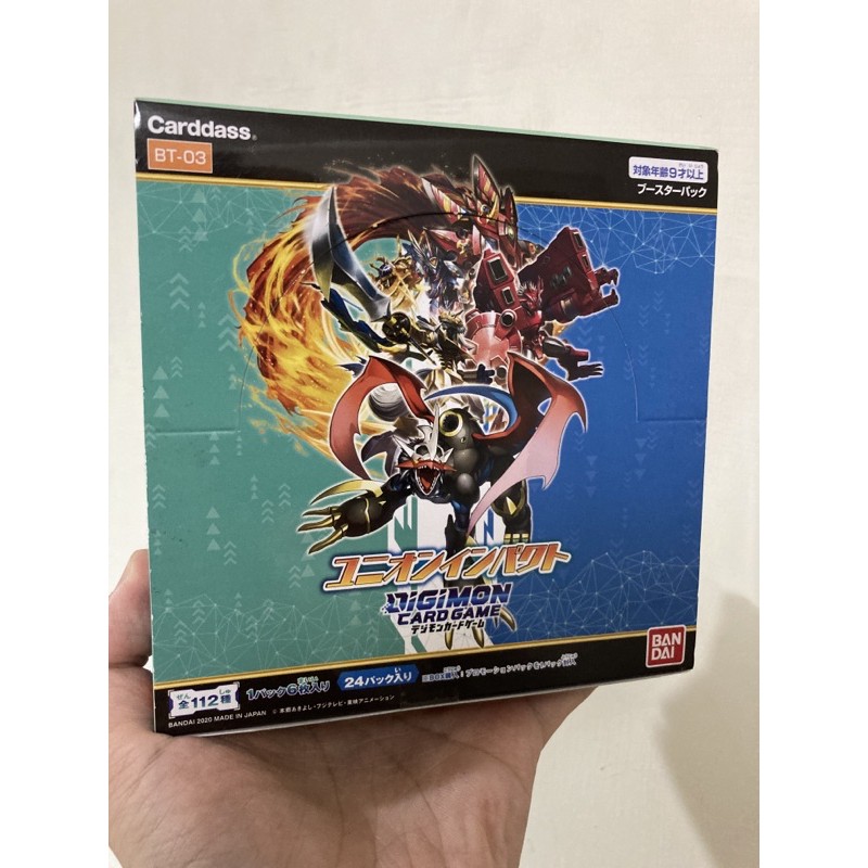 數碼寶貝 日版卡牌BT03第三彈補充包 （ 數碼寶貝TCG新進化3機甲龍獸 | 蝦皮購物