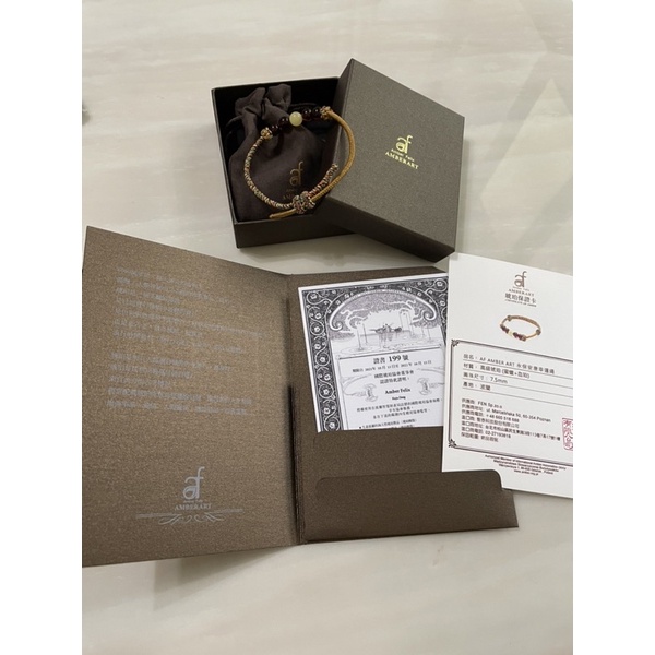 全新現貨AF AMBER ART 永保安康幸運繩 | 蝦皮購物