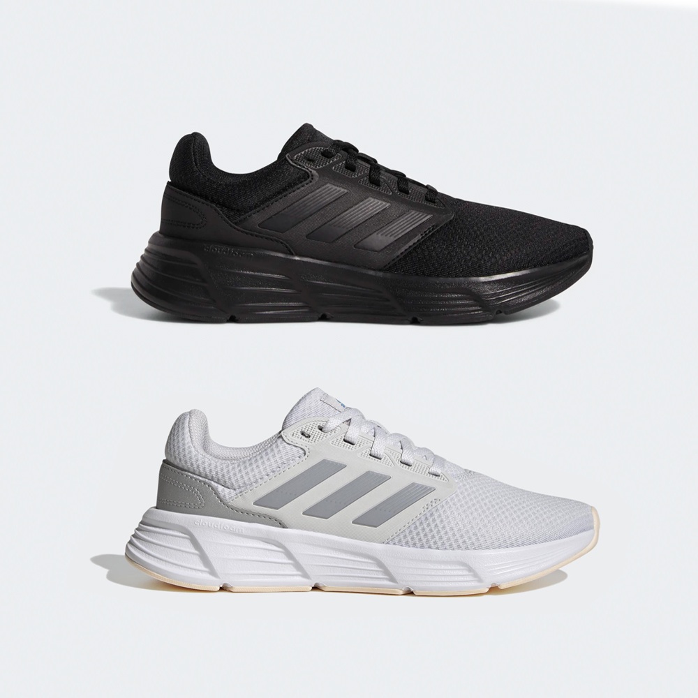 adidas 愛迪達 GALAXY 6 慢跑鞋 女款 全黑/ 淺灰 GW4131 GW4133 | 蝦皮購物