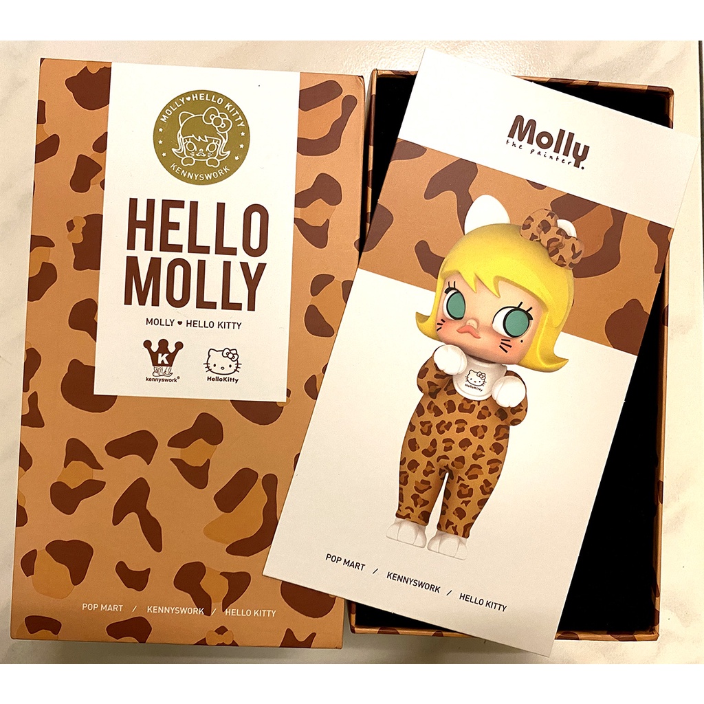 "現貨免運" 2018年海外限定 Molly X Hello Kitty Hello Molly 聯名公仔 "只售空盒" | 蝦皮購物