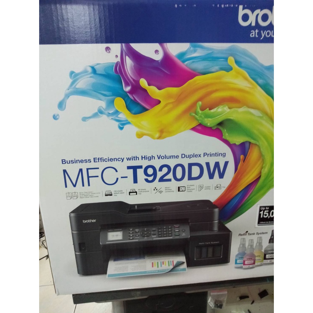 Brother DCP-T920DW 連續供墨 無線 傳真 自動雙面列印 印表機 事務機~ | 蝦皮購物