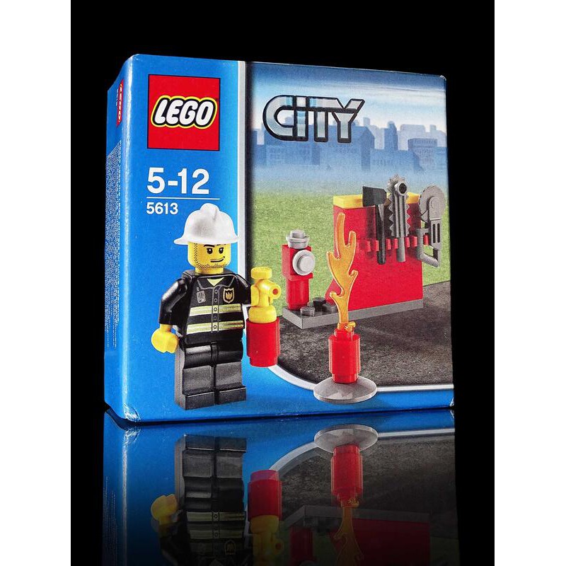 外E： LEGO 5613 樂高 城市系列 消防員 FIREFIGHTER 天富玩具店 | 蝦皮購物