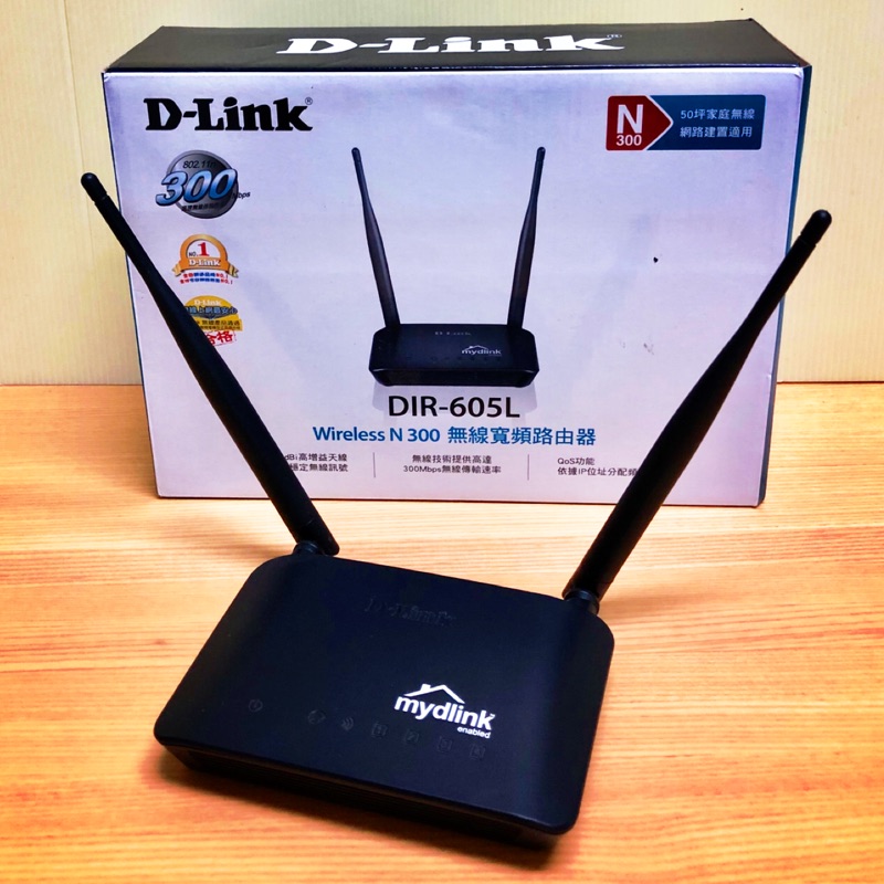 二手｜D-Link｜DIR-605L｜Wireless N 300｜無線寬頻路由器｜無線分享器｜路由器 | 蝦皮購物