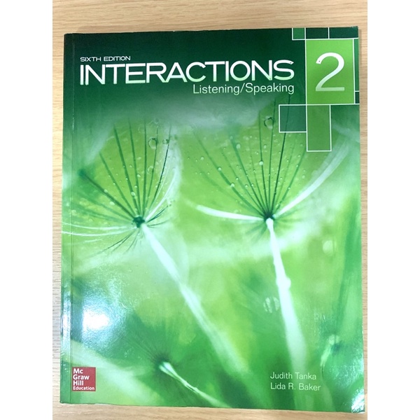 (二手)Interactions 2 Listening /Speaking | 蝦皮購物