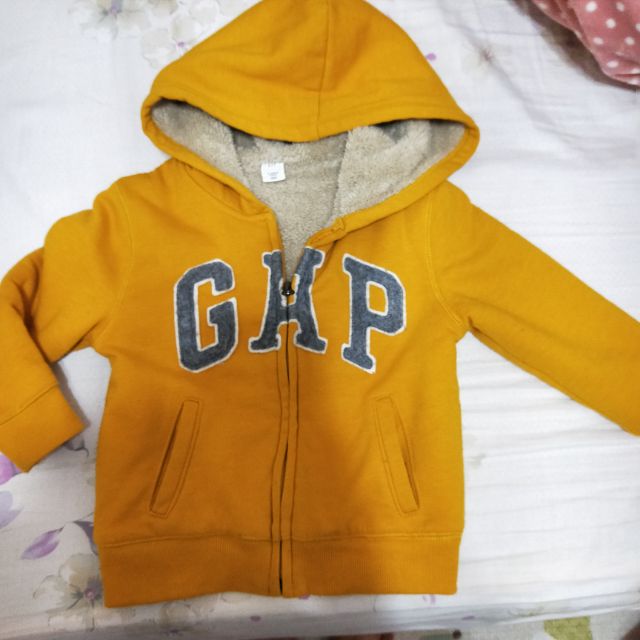 Gap 4Y 外套 ，內裡整件毛絨 | 蝦皮購物