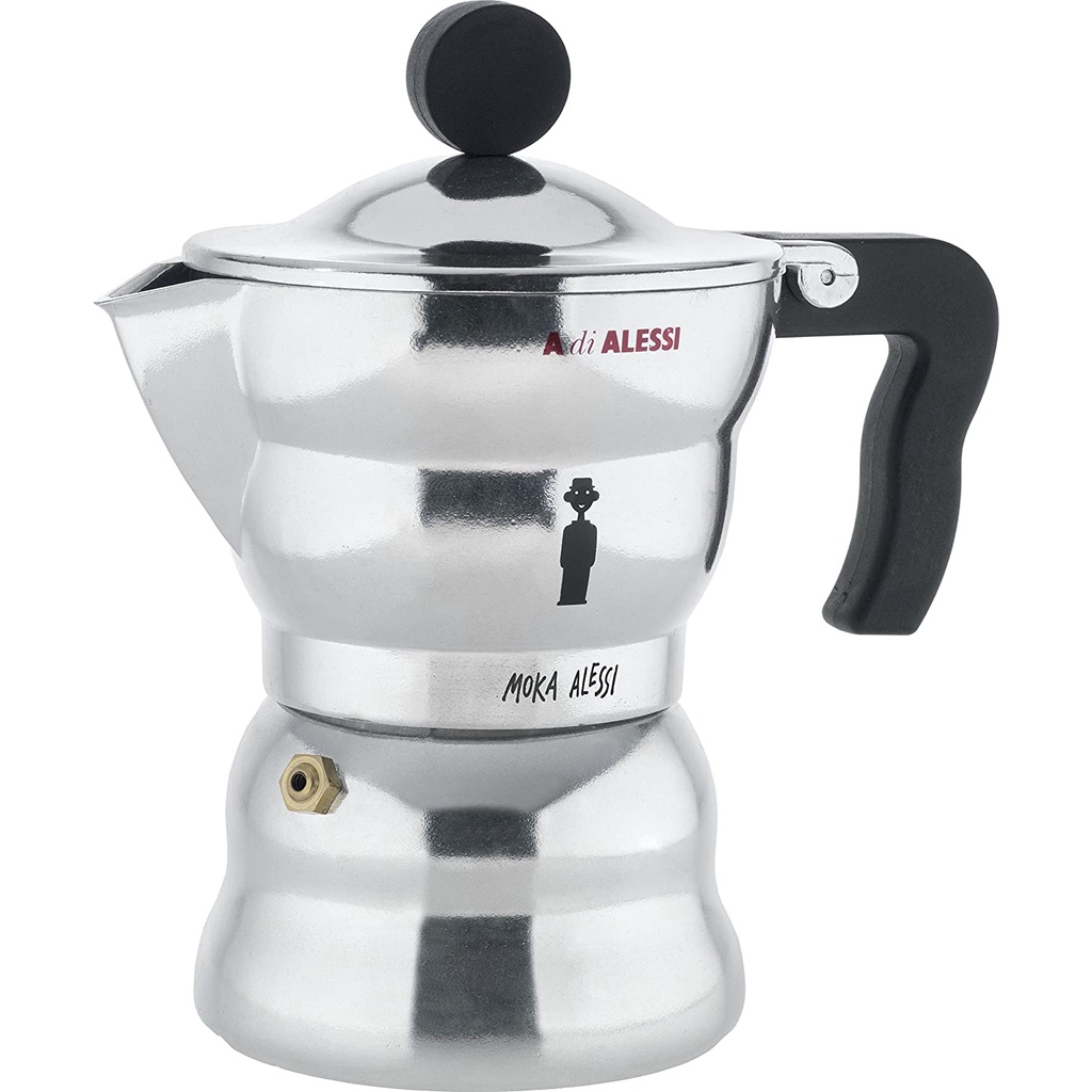 【出清特賣】ALESSI 雲朵精品摩卡壺 義大利設計師款式 1/3/6份 義大利艾烈希名師設計義式摩卡壺煮咖啡設計師款 | 蝦皮購物