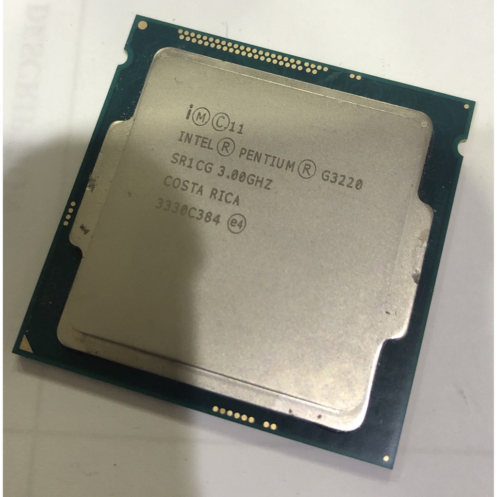 二手良品 intel g3220 處理器 cpu lga 1150 四代 | 蝦皮購物