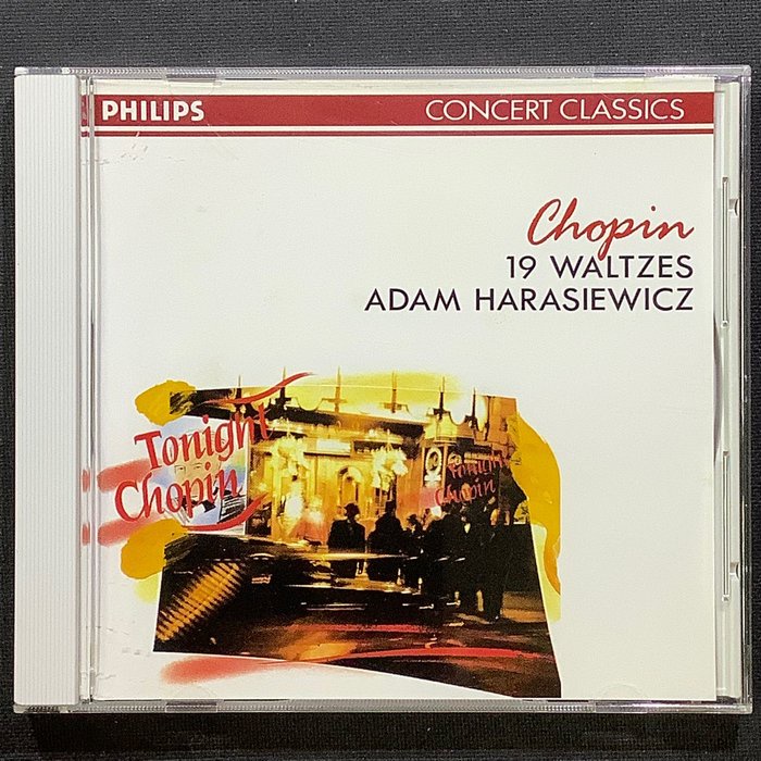 Chopin蕭邦-19首圓舞曲 Adam Harasiewicz哈拉塞維契/鋼琴 舊版日本版無ifpi | 蝦皮購物