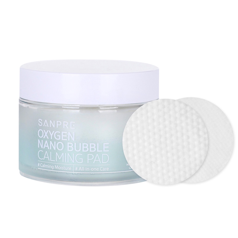 Sanpre oxygen nano bubble toner pad 120ml | 蝦皮購物