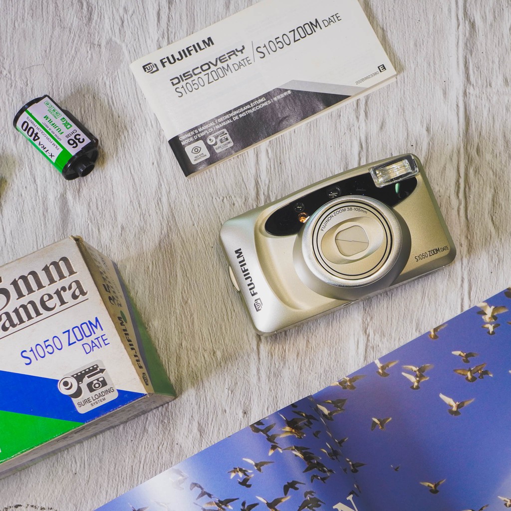 Fujifilm S1050 ZOOM 底片相機 傻瓜相機 全新機 已測試功能正常 135 | 蝦皮購物