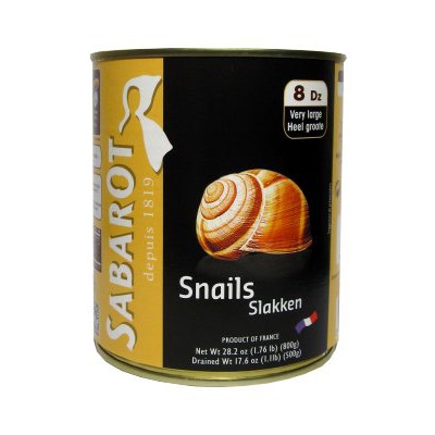 法國 SABAROT 田螺肉 Helix Escargots 800g 約 96粒 螺肉 | 蝦皮購物