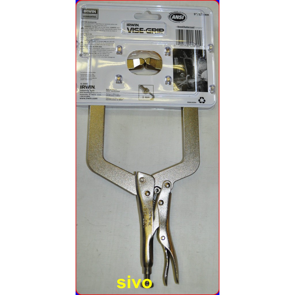 美國握手牌萬能鉗 IRWIN VISE-GRIP 18DR 18"超寬C型萬能鉗 | 蝦皮購物