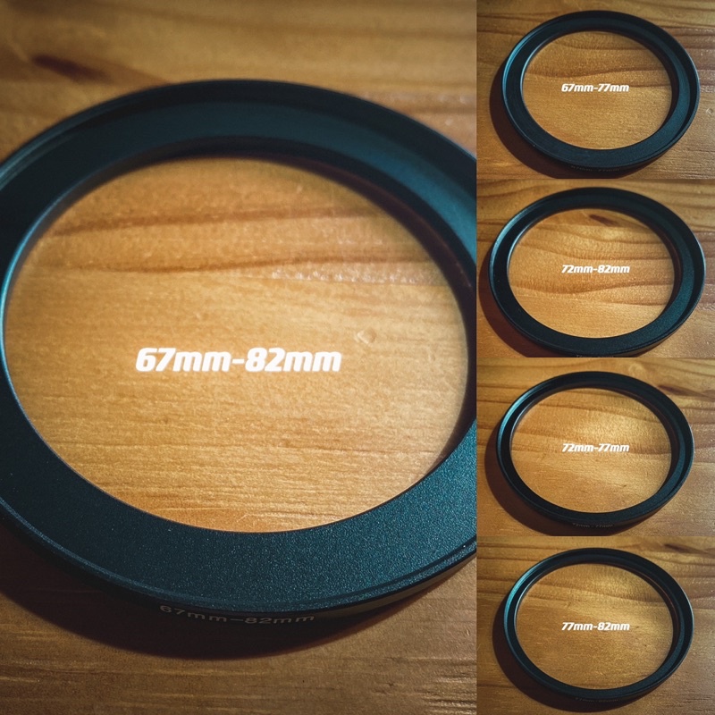 【現貨🔥】UV/CPL/ND濾鏡用 濾鏡轉接環 公-母 單環62/67/72mm-72~82mm 【高英納GoYuNa】 | 蝦皮購物
