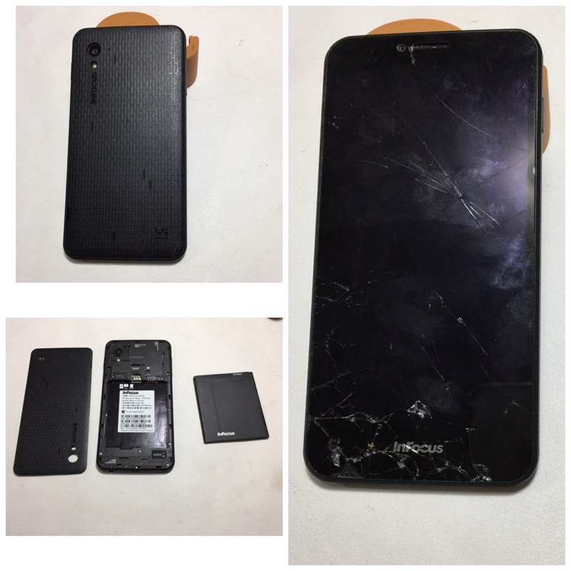 InFocus M370 4G 雙卡雙待 800萬畫素 四核 5吋零件機 | 蝦皮購物