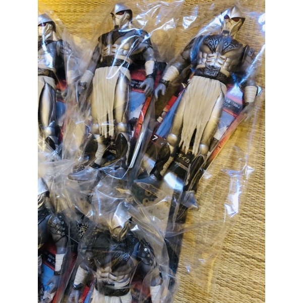 藏出！日版 假面騎士 空我 Kuuga 怪人系列 軟膠 烏賊 花枝 未確認生命體 5隻合售 特惠組！ 蝦皮購物