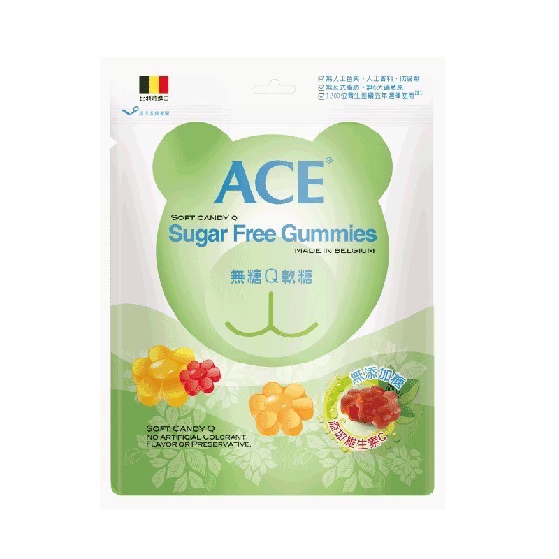 快樂寶貝 ACE軟糖-48G.水果Q / 字母 / 無糖 / 酸Q / 維他命D / DHA / 綜合維他命 印度櫻桃C | 蝦皮購物
