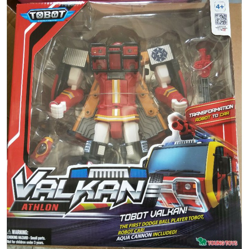 全新現貨正版 機器戰士 TOBOT VALKAN 消防車 | 蝦皮購物