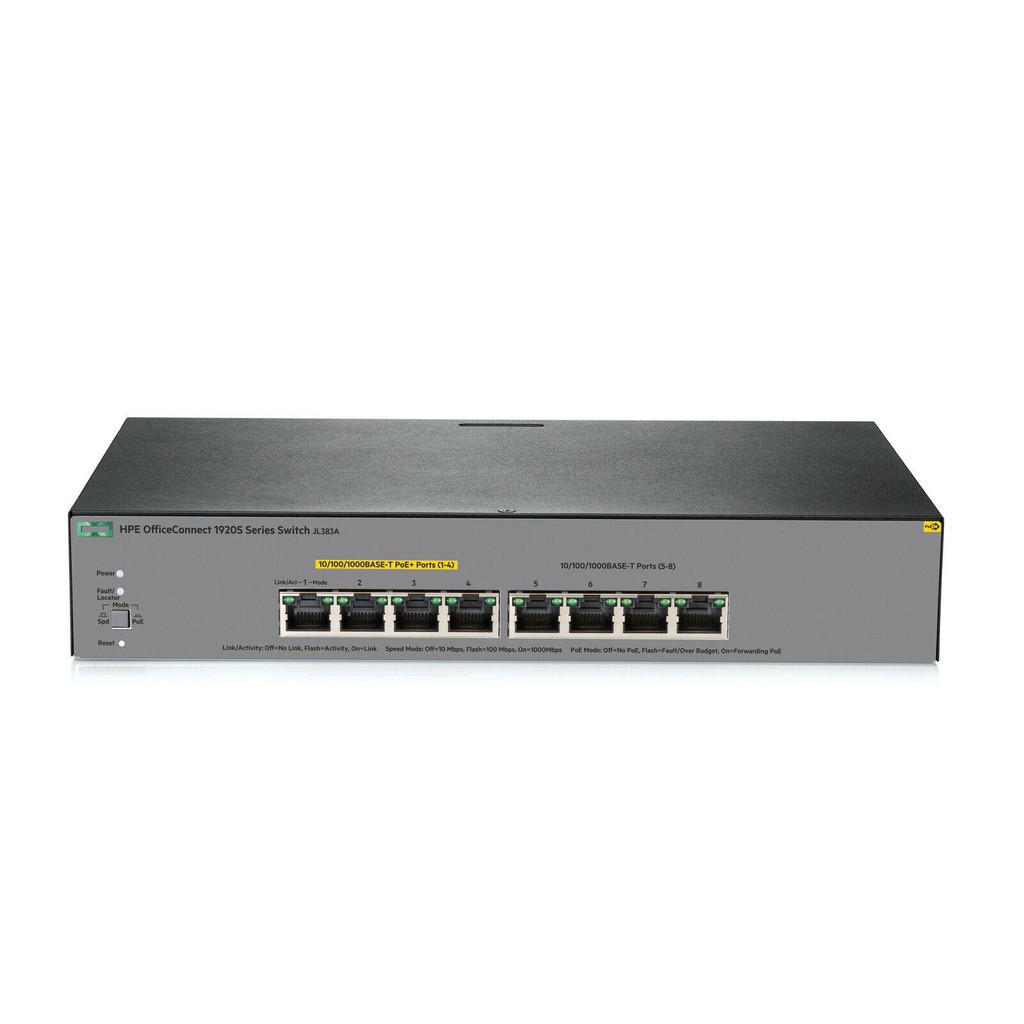 全新未拆 HPE OfficeConnect 1920S-8G POE+ 65 W Switch JL383A | 蝦皮購物