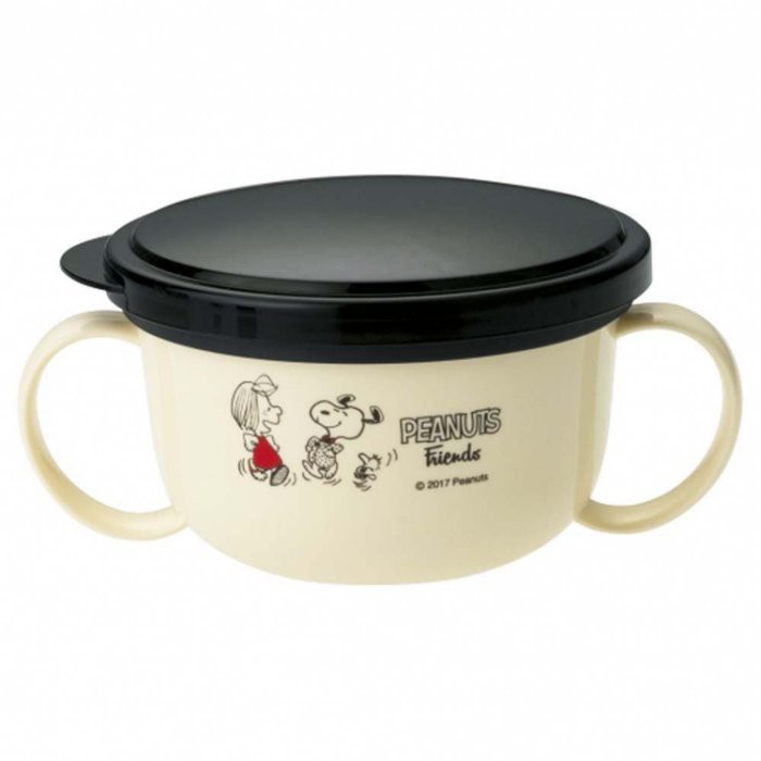 【台灣現貨！】日本 利其爾 Richell 《史努比Snoopy》雙耳防漏零食杯/零食碗/零食盒/餅乾盒 | 蝦皮購物