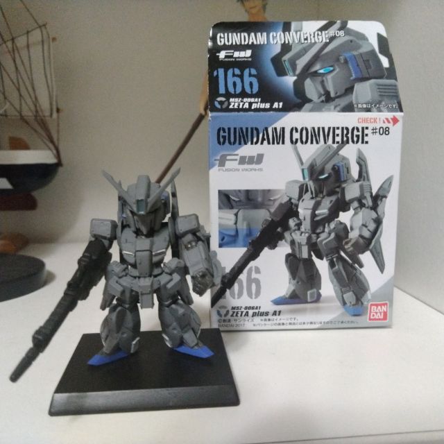 【鋼彈】FW鋼彈#8 GUNDAM CONGE 166 MSZ-D06A1 ZETA plus A1 正版 7-11物 | 蝦皮購物