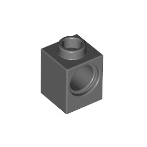[樂磚庫] LEGO 6541 磚 科技型 深灰色 1x1 4210639 | 蝦皮購物