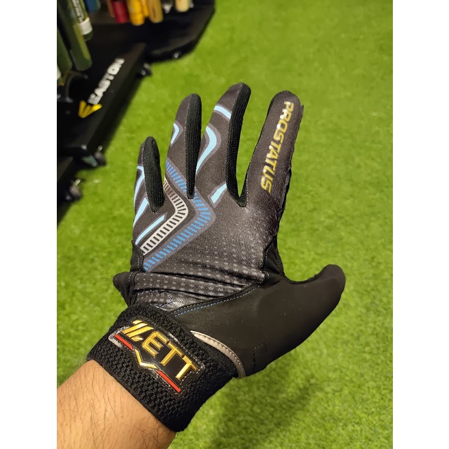 日本原裝進口 ZETT PROSTATUS 捕手專用守備手套,大拇指墊片加強,可水洗(BG-292B)藍色 | 蝦皮購物