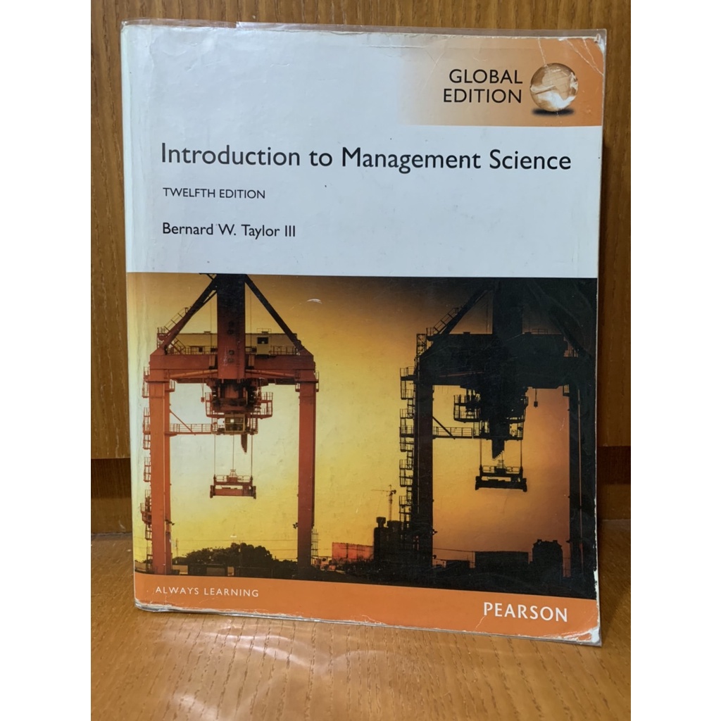 Introduction to Management Science, Global Edition (12e) | 蝦皮購物
