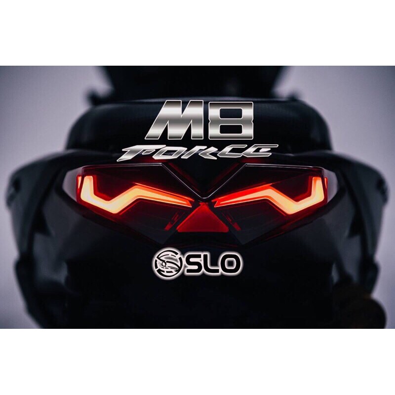 免運 現貨 送繼電器 速辰 SLO【FORCE M8 整合式尾燈】序列式尾燈 流水方向燈 LED 煞車燈導光 尾燈組 | 蝦皮購物