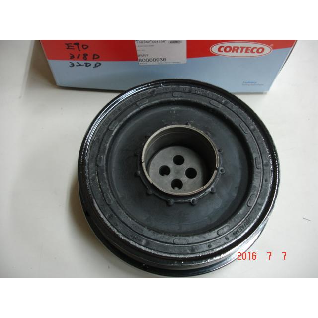 【SFF雙B賣場】BMW N47引擎 CORTECO 曲軸皮帶盤/減震盤 適用車型請看物品說明 11237823191 | 蝦皮購物