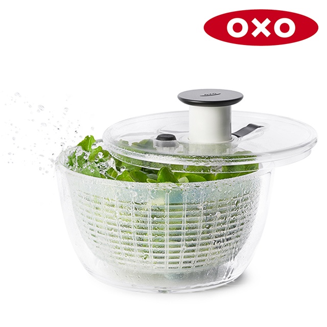 【減醣/輕食料理好幫手】OXO 按壓式蔬菜脫水器-V4新版 / 按壓式蔬菜香草脫水器V4 | 蝦皮購物