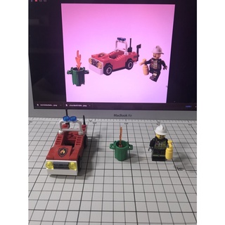 樂高 LEGO 30347 city 城市系列 消防小車 已組裝完成品 無盒 | 蝦皮購物