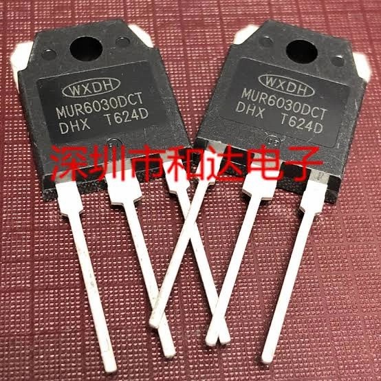 Mur6030dcs 螺母 6030 MUR6030DCT 快速恢復二極管 60A 300V To-3p MUR6030 | 蝦皮購物