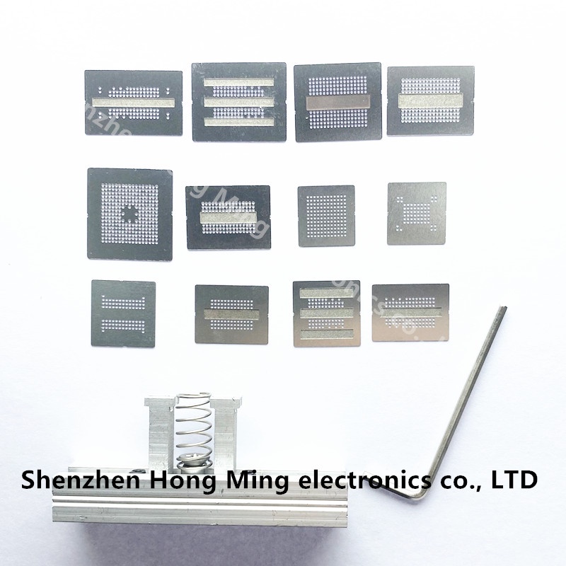 內存直接加熱 Bga Reballing Stencil 模板支架夾具適用於 Ddr1 Ddr2 Ddr3 Ddr5 D 蝦皮購物 1286