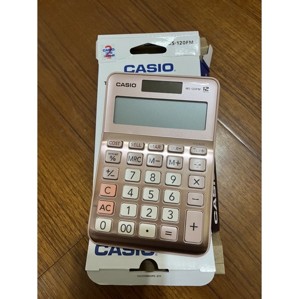 （全新僅試用）卡西歐CASIO 計算機MS-120FM | 蝦皮購物