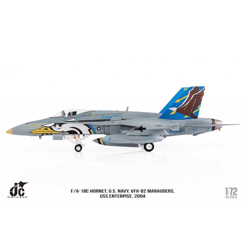 JC WINGS｜F/A-18C Hornet, U.S.NAVY,VFA-82 Marauders,2004,1/72 | 蝦皮購物