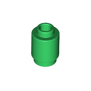 [樂磚庫] LEGO 3062 磚 圓型 綠色 1x1 306228 | 蝦皮購物