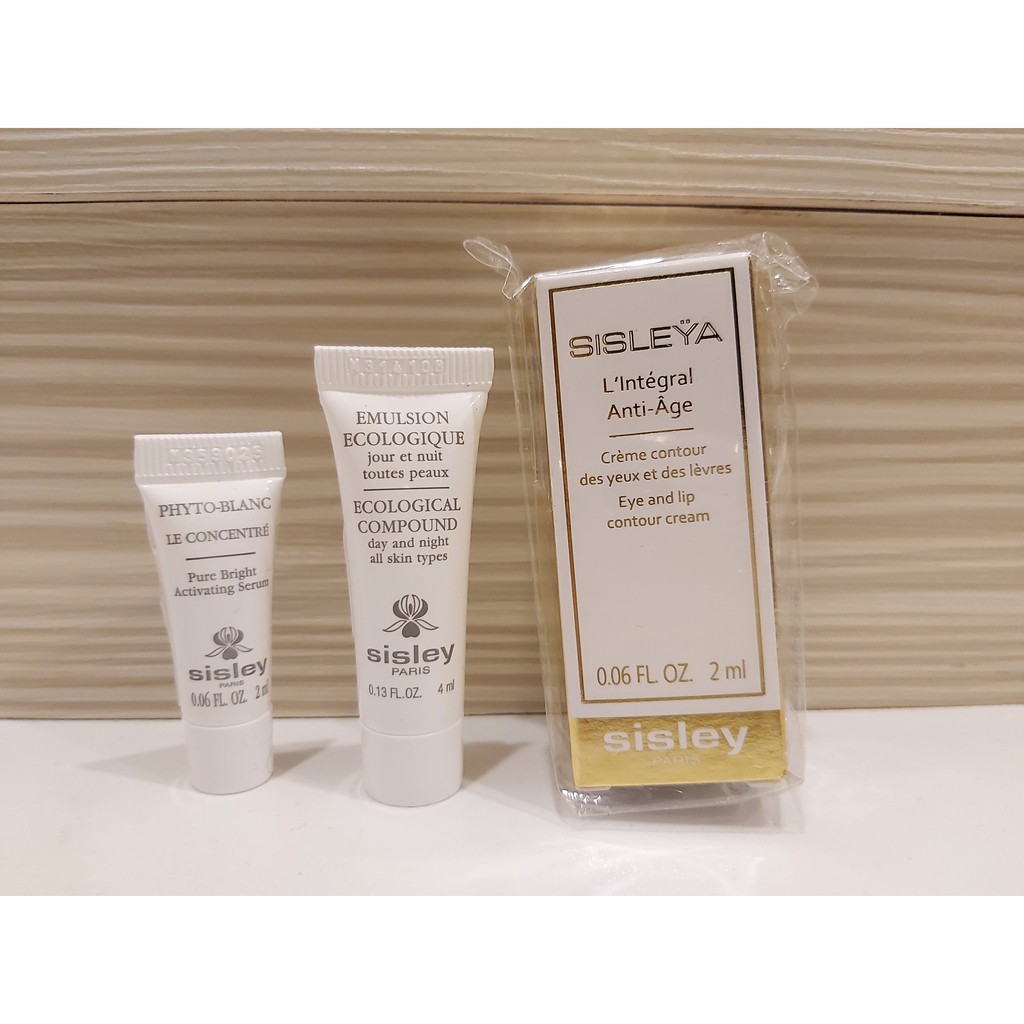 sisley 希思黎 抗皺活膚前導水精華15ml/ 全能乳液 4ml 10ml / 抗皺活膚御緻駐顏琉晶霜2ml | 蝦皮購物