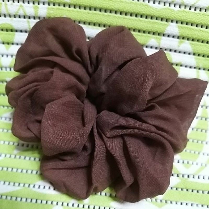 Kunciran Rambut Scrunchie Jumbo / Ikat Rambut / Cepol hijab | 蝦皮購物