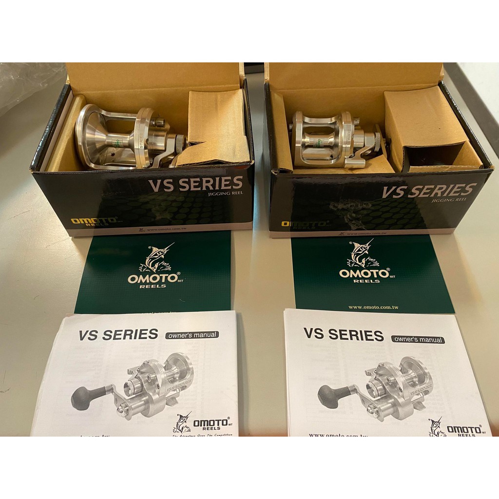 『日圓貶降』Omoto Reels 鼓式捲線器 VS SERIES VS-10 VS-12 買兩顆以上即贈保護套一包 | 蝦皮購物