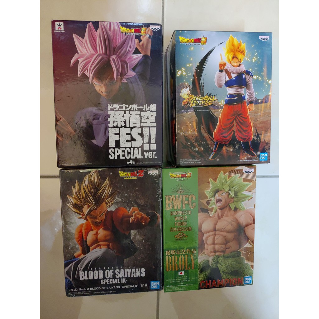 特惠區商品~金證 七龍珠超 孫悟空FES!!超級賽亞人 黑悟空 BWFC 布羅利 blood of saiyans悟吉塔 | 蝦皮購物