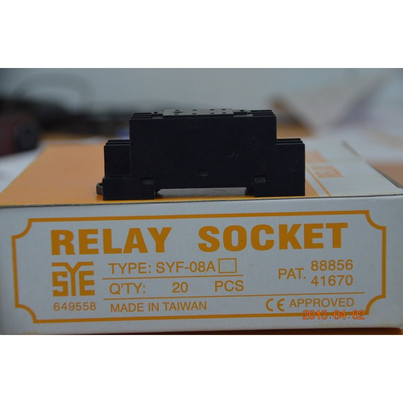 繼電器底座 SYF-08A 同PYF-08A、SYF08A、PYF08A PYFZ-08可參考 | 蝦皮購物