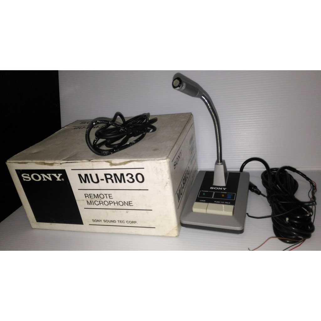 日本SONY MU-RM30 遙控麥克風 | 蝦皮購物
