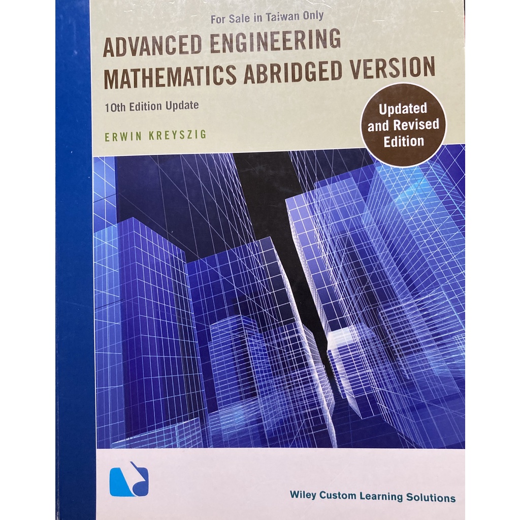 advanced engineering mathematics abridged version | 蝦皮購物