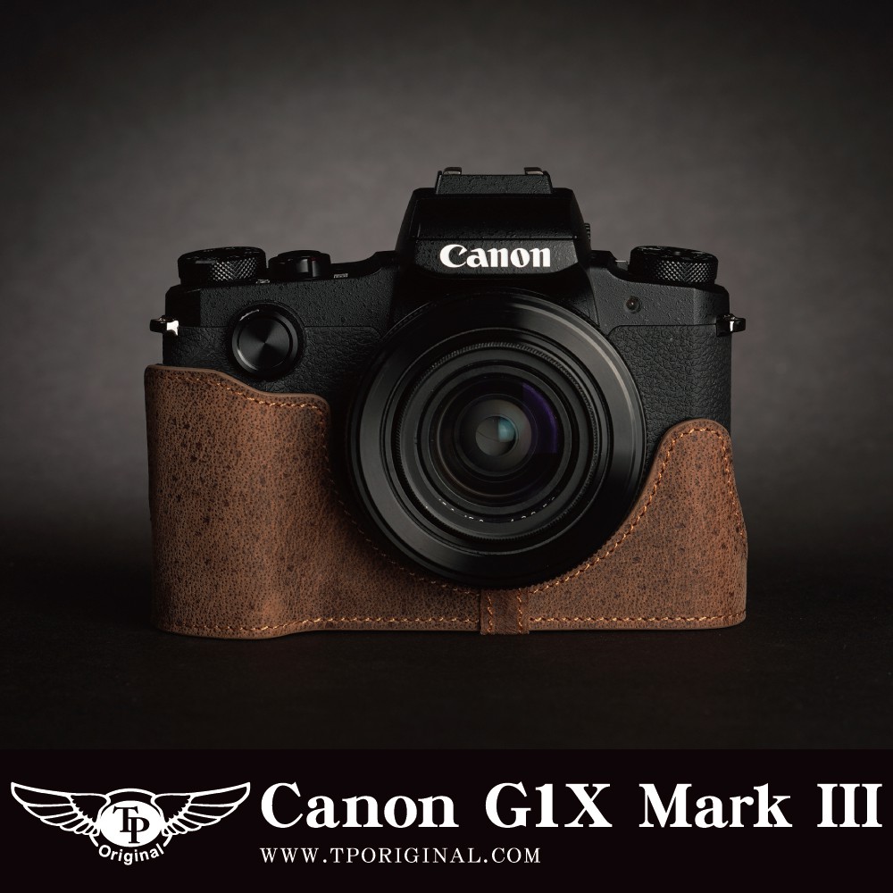 小馨小舖【TP 適用於Canon G1X MARK III 真皮開底式底座】 相機包 G1XIII G1XM3 G1X3 | 蝦皮購物