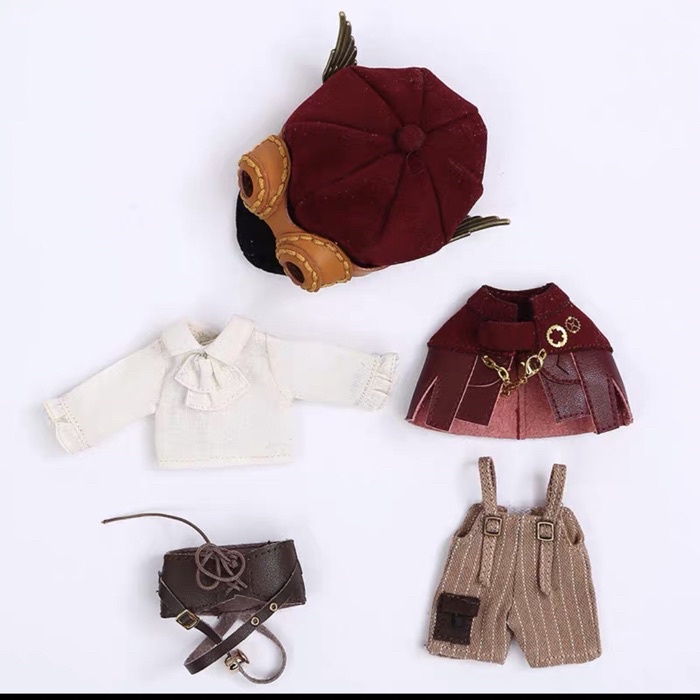 《現貨清倉》【風閣】蒸汽幻想套裝-ob11/黏土人/gcs/12分娃/娃褲/娃衣/衣服/中世紀/套裝/娃服/蒸汽/西服 | 蝦皮購物