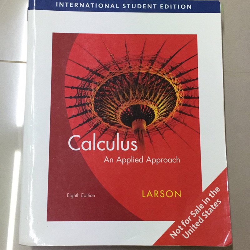 Calculus (An Applied Approach) | 蝦皮購物