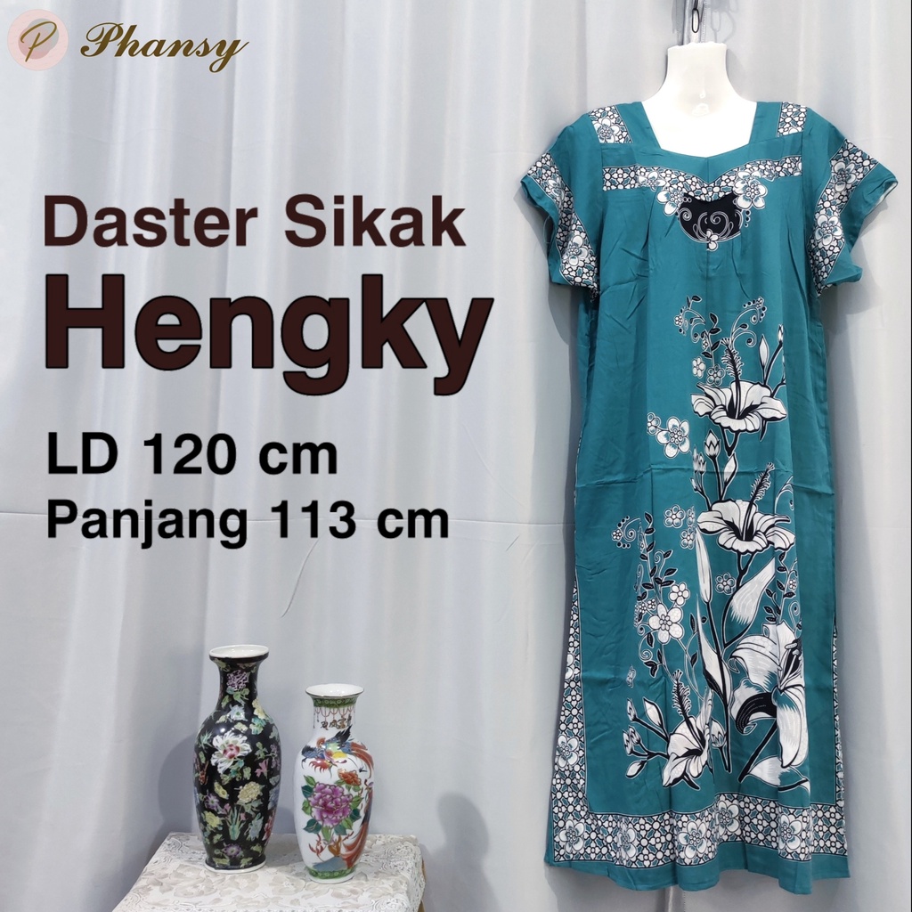 Daster Sikak Hengky Kawung Leaf 圖案意大利面女式睡衣 | 蝦皮購物