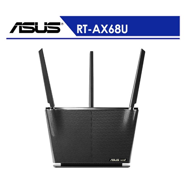 ASUS 華碩 RT-AX68U AX2700 WiFi6 3T3R強訊號無線路由器 | 蝦皮購物
