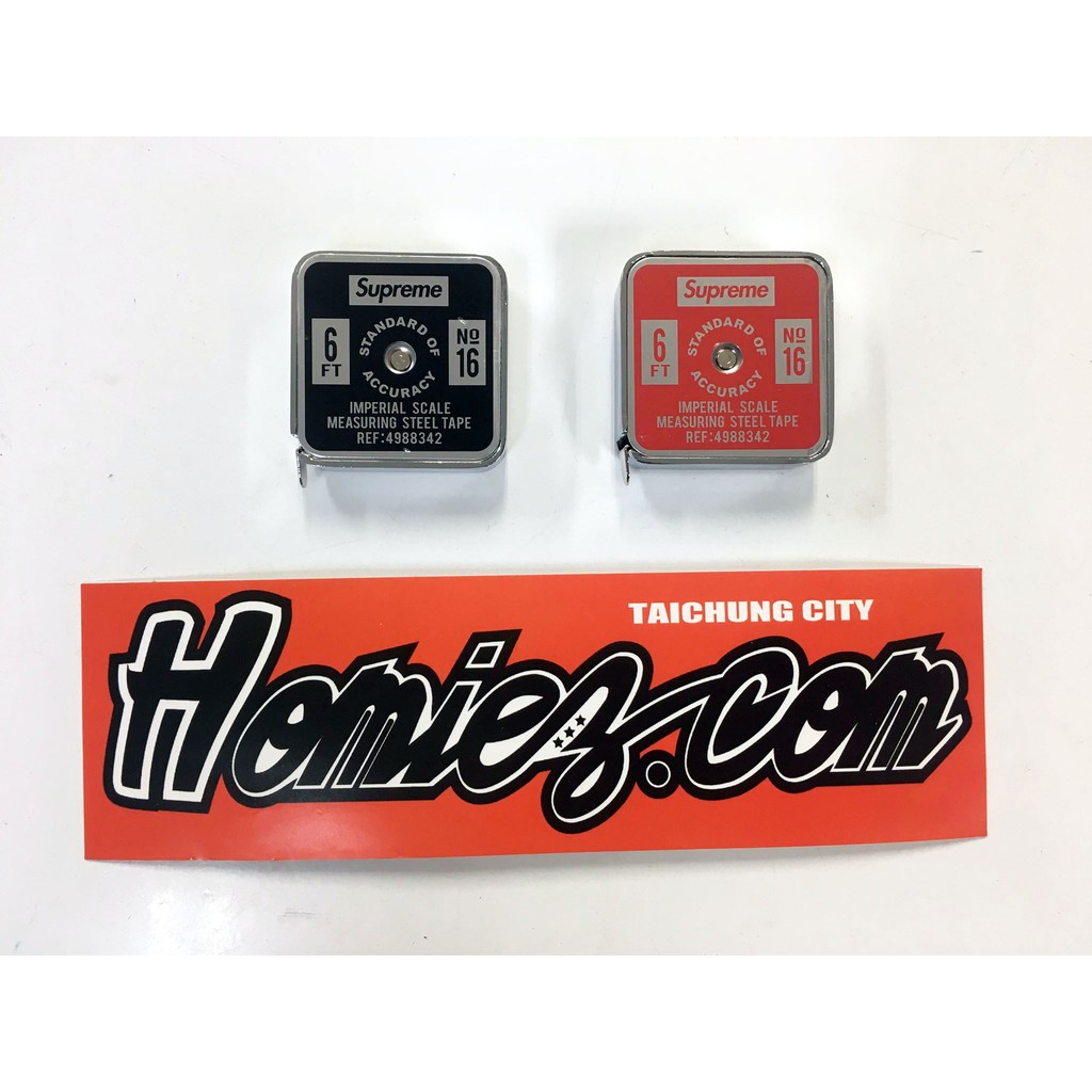 【HOMIEZ】SUPREME X Penco Tape Measure 【4988342】 捲尺 2色 | 蝦皮購物