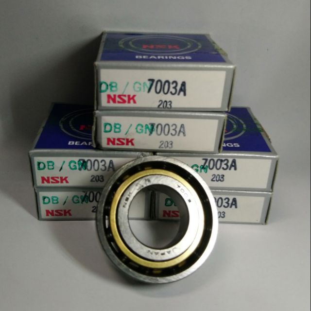 【全新】組合斜角滾珠軸承7000ADB+KL5GN(10*26*8mm) 7003A DB/GN （一组2顆銅巢） | 蝦皮購物